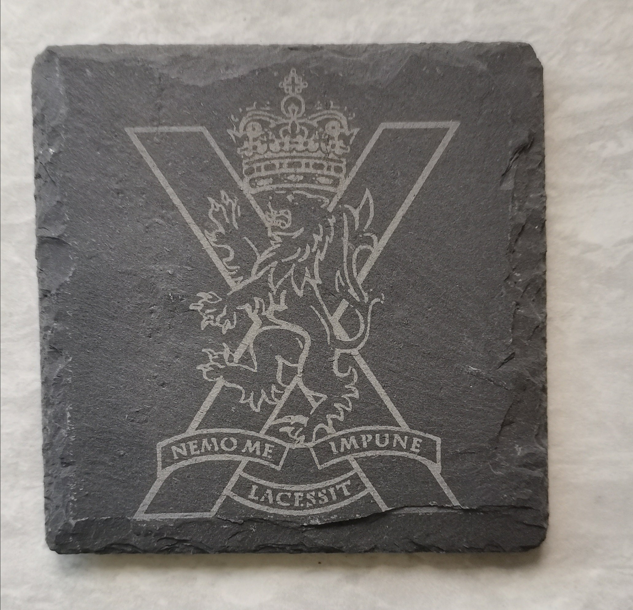 Laser Engraved British Army Regimental Slate Coasters - Etsy UK