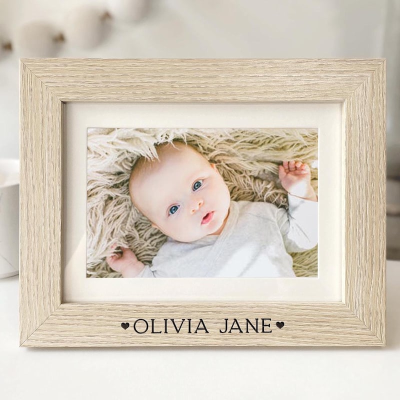 Personalized Picture Frame With Name - Etsy