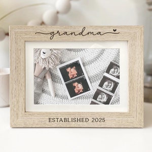 Grandma to Be Gift | Personalized Picture Frame | Photo Frame for Mom ...