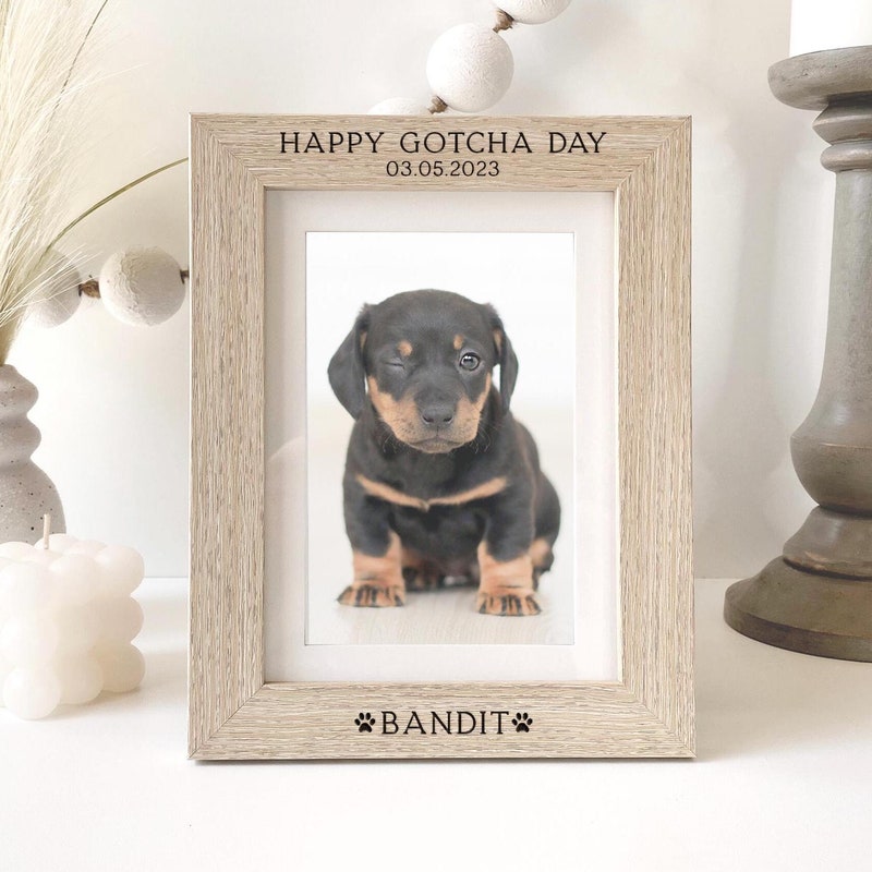 Custom Gotcha Day Frame - Etsy