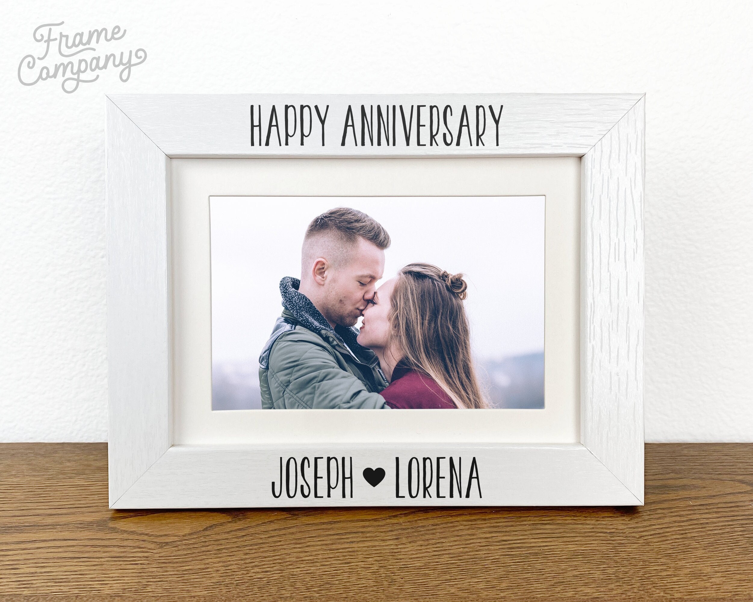 Happy Anniversary Frame