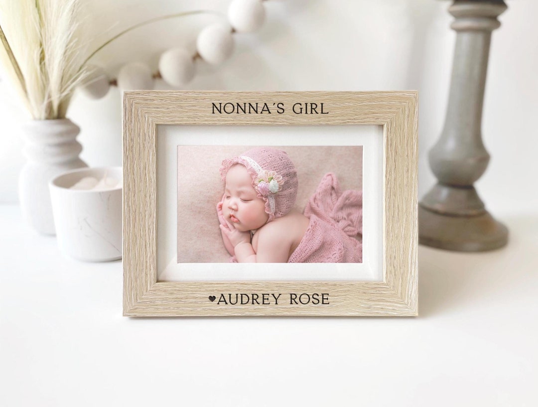 Nonna's Girl Personalized Picture Frame | Mother's Day Gift From ...
