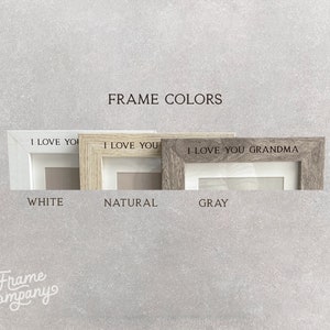 I Love You Nonna Personalized Picture Frame | Photo Frame Gift for ...