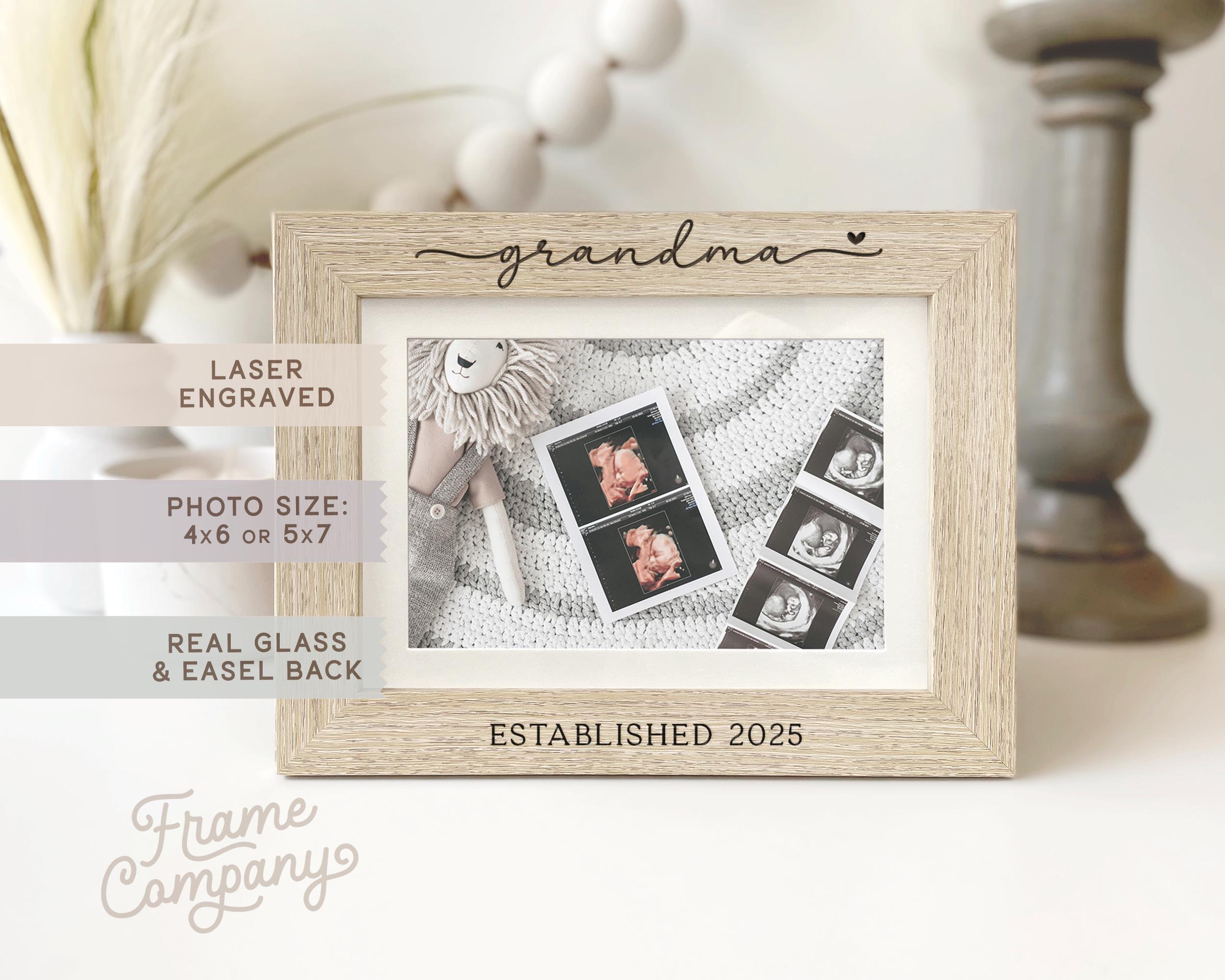 Grandma to Be Gift | Personalized Picture Frame | Photo Frame for Mom ...