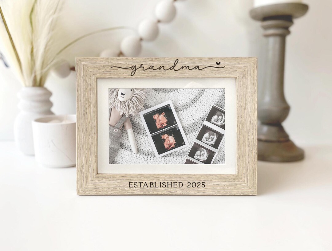 Grandma to Be Gift | Personalized Picture Frame | Photo Frame for Mom ...