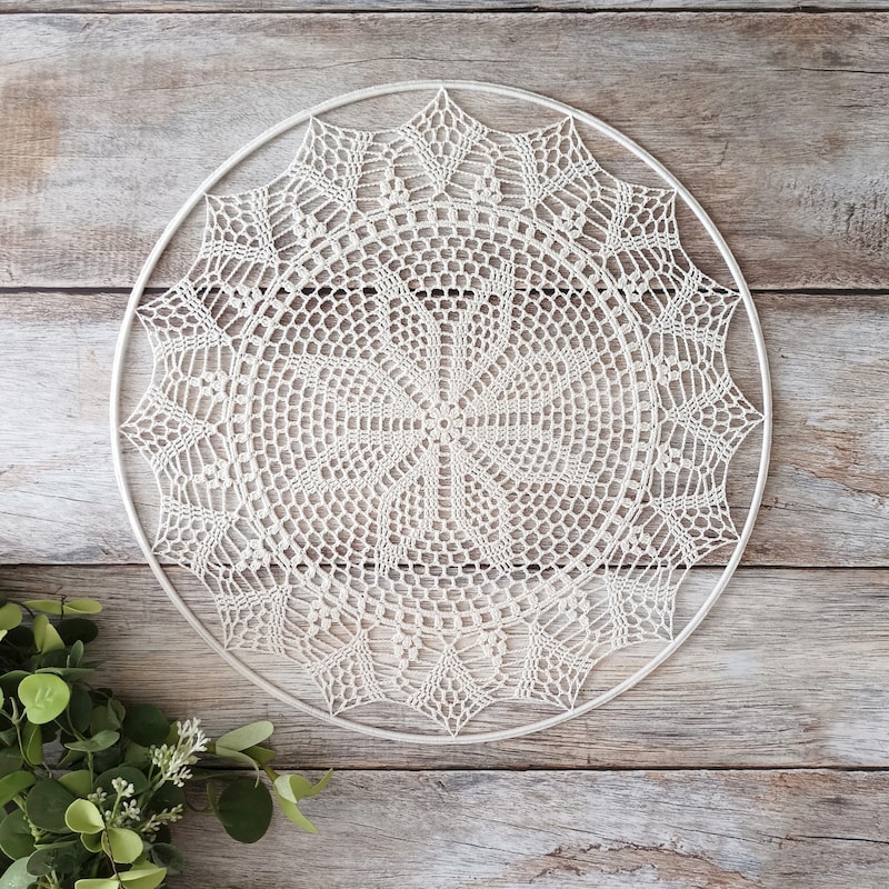 Lace Wall Decor - Etsy