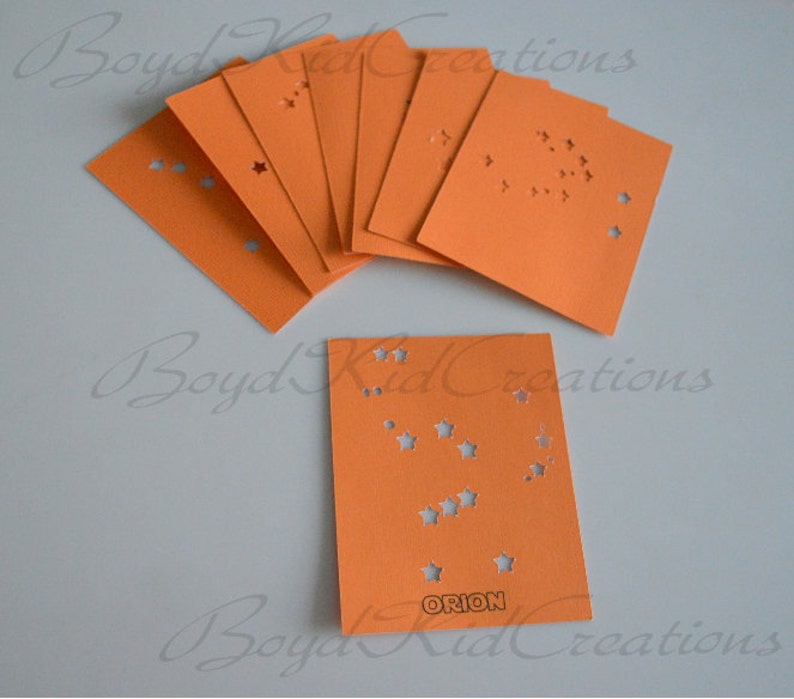 Zodiac Constellation Projection Cards (commercial Use) - Etsy