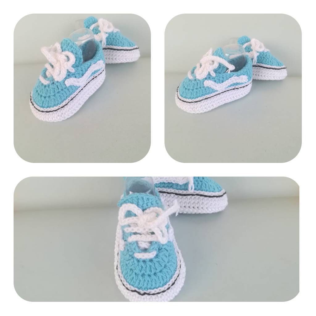 ADIDAS TEJIDOS A CROCHET PARA BEBE PASO A PASO -0 A MESES, 43% OFF