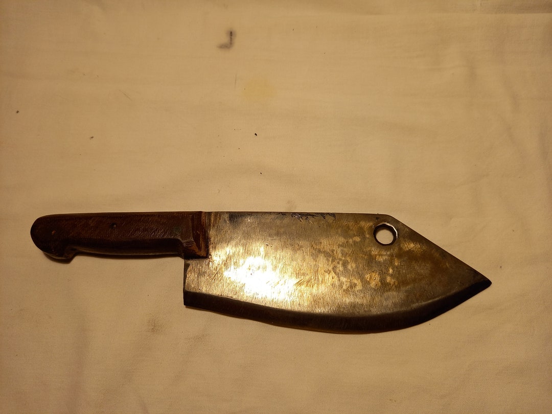 Vintage Hand Forged Cleaver - Etsy UK