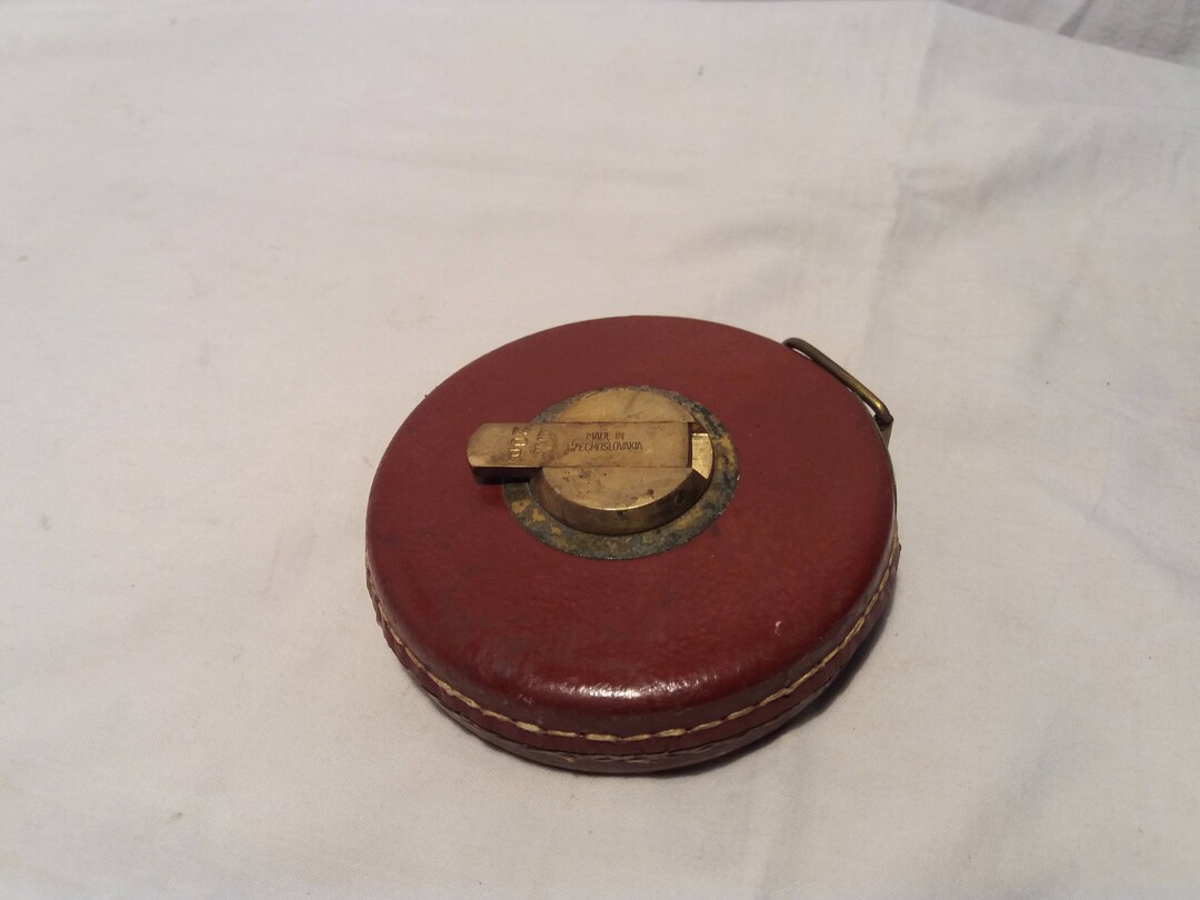 Vintage Metal Measuring Tape 20m. New.brand:kinex CZECHOSLOVAKIA - Etsy ...