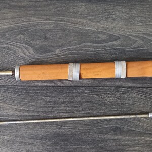 Vintage Metal Two Part Rod - Etsy