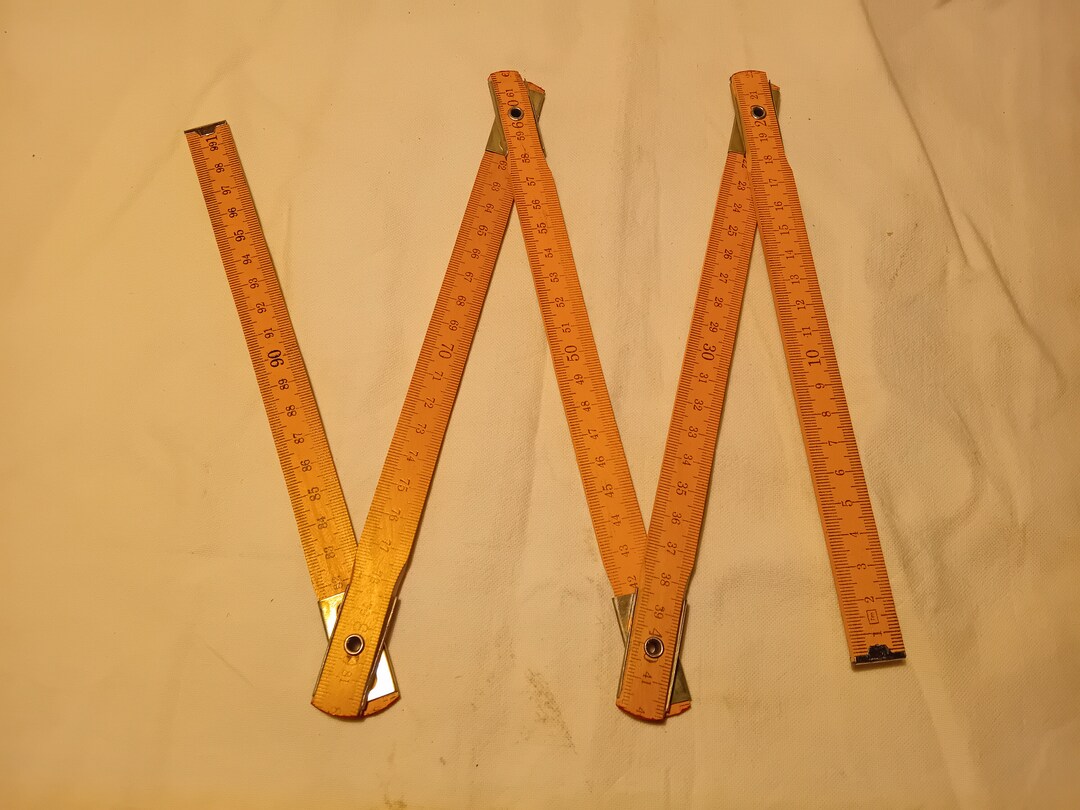Vintage Wooden Folding Ruler - NEW - Etsy