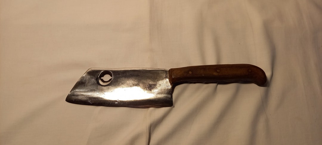Vintage Hand Forged Cleaver - Etsy