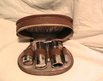 Leather shaving kit | Etsy