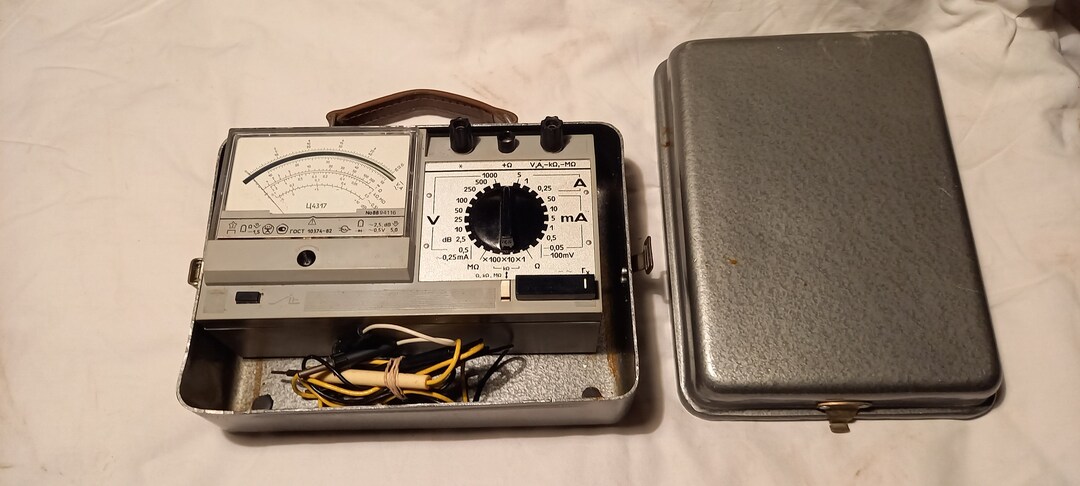 Vintage Analog Multimeter,,c-4317''/Ц-4317/.made in USSR. - Etsy