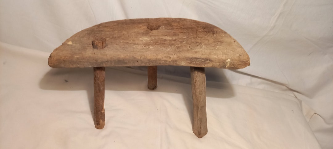 Antique Primitive Handmade Wooden Chair - Etsy