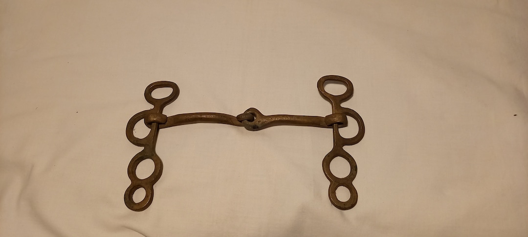 Vintage Brass Horse Trenzel - NEW - Etsy