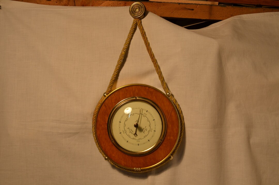 Vintage 1970's Barometer - Brand: FORSTER - Etsy