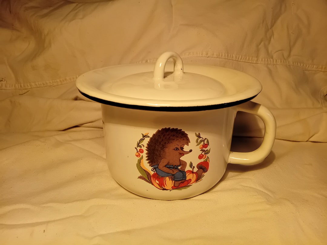 Vintage Enamel Piss Pot.made in USSR.NEW - Etsy