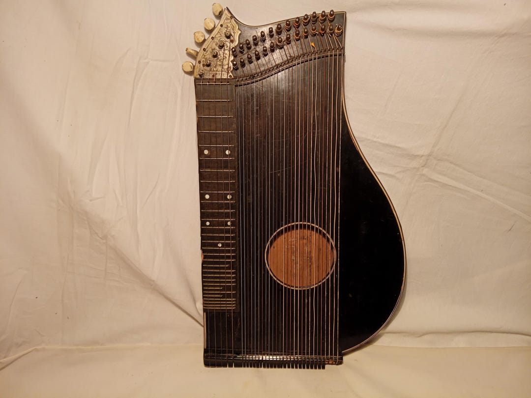Vintage Guitar Zither - Etsy UK
