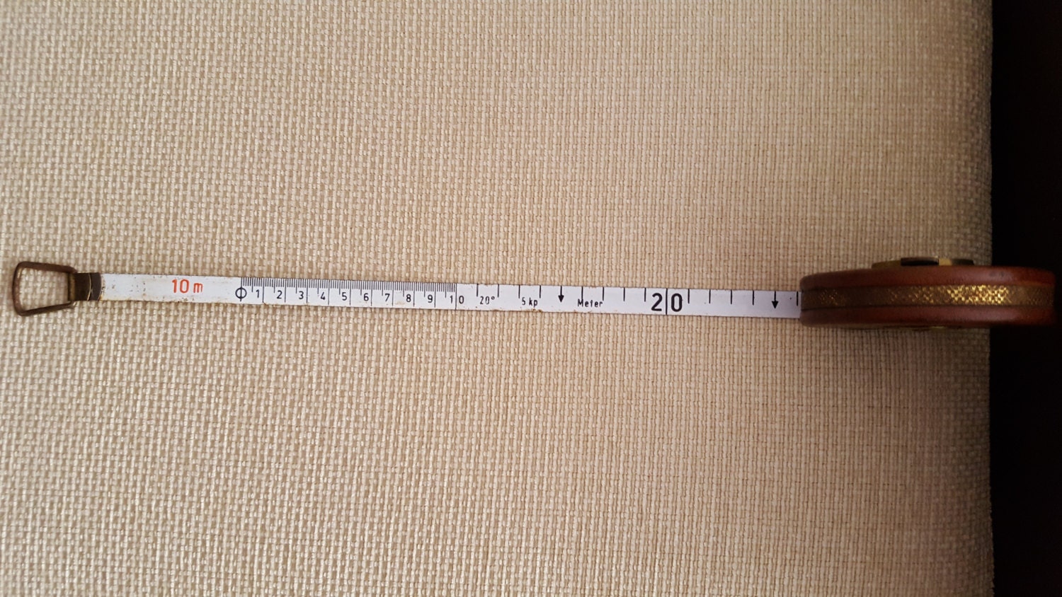 Vintage 1960's Metal Measuring Tape.brand:panzer - Western Germany - Etsy