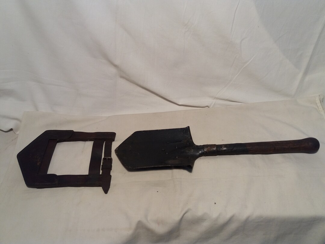 Antique 1915's Austro-hungarian Army Shovel With Leather Case - Etsy