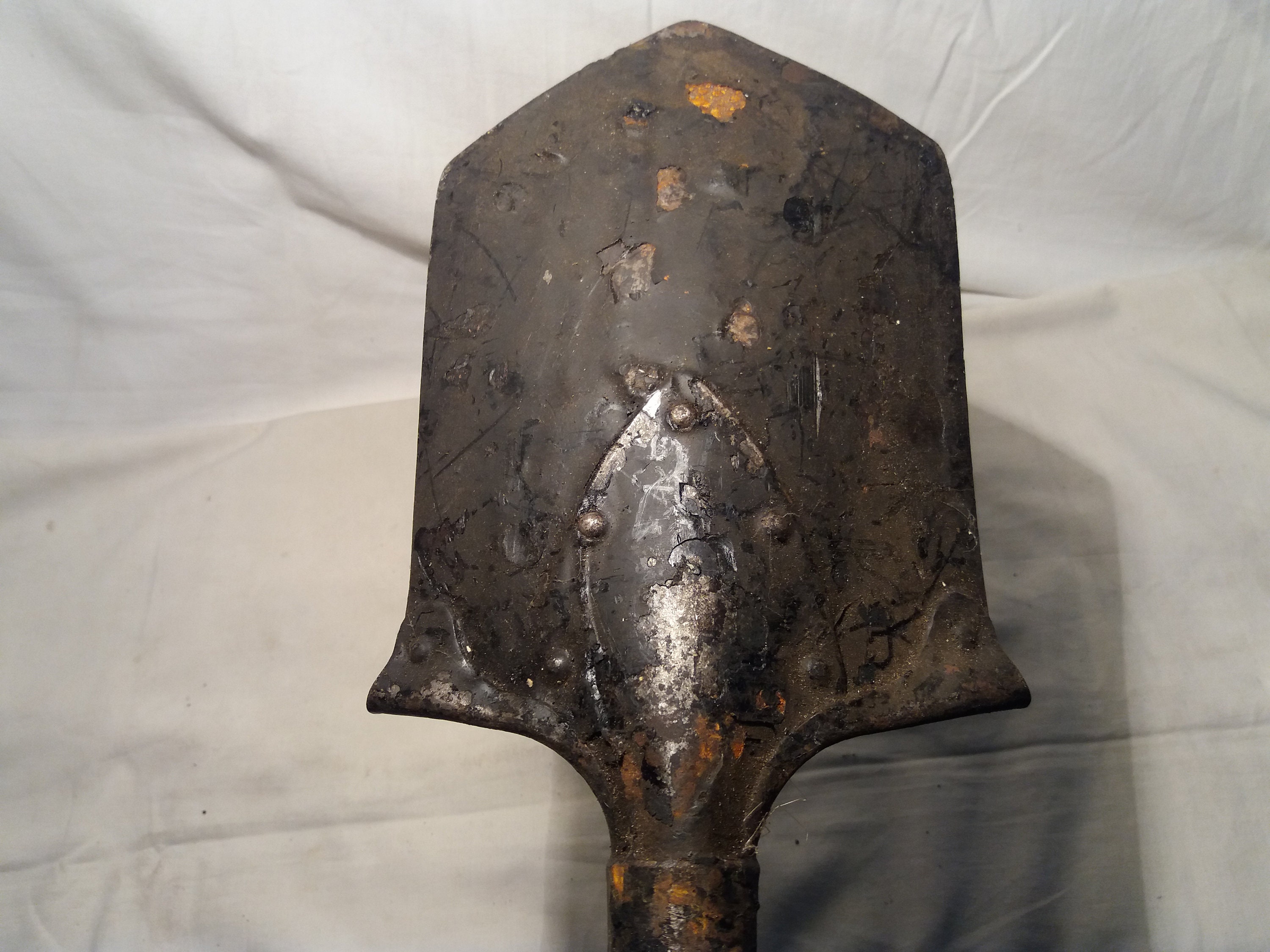 Antique 1915's Austro-hungarian Army Shovel With Leather | Etsy