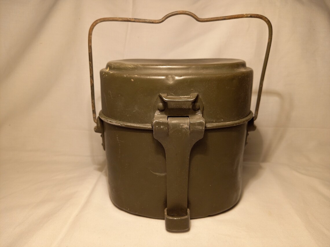Vintage Army Aluminum Individual Food Set - Etsy UK