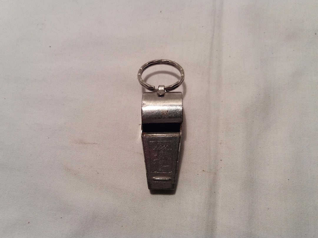 Vintage Metal Whistle - Etsy