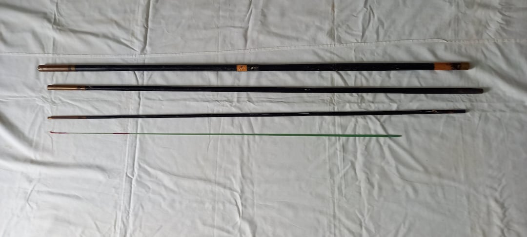 Vintage Bamboo Fishing Cane Pole Rod ,,PEZON & MICHEL'' - FRANCE - Etsy