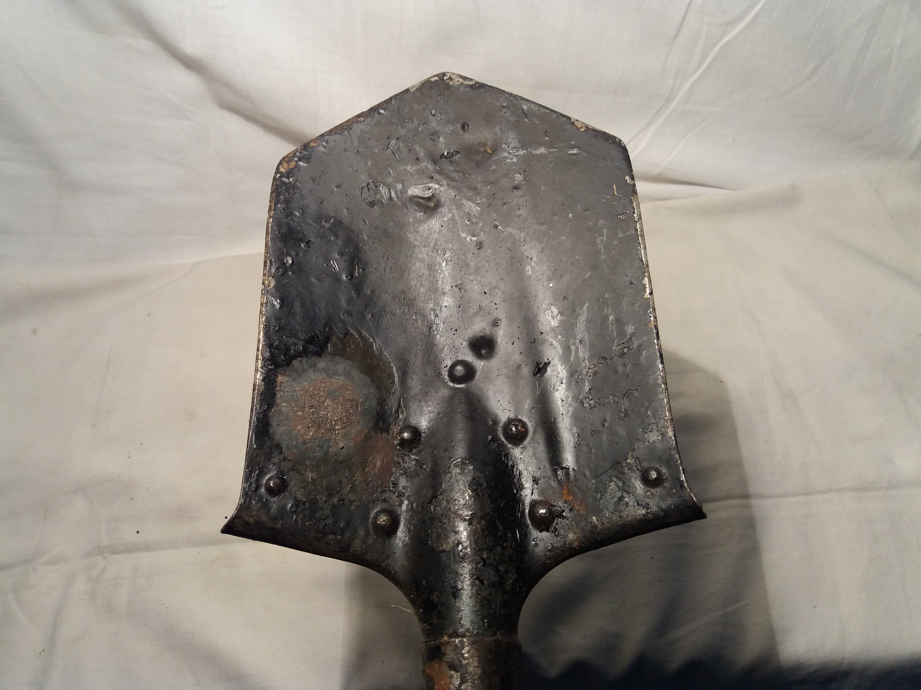 Antique 1915's Austro-hungarian Army Shovel With Leather | Etsy