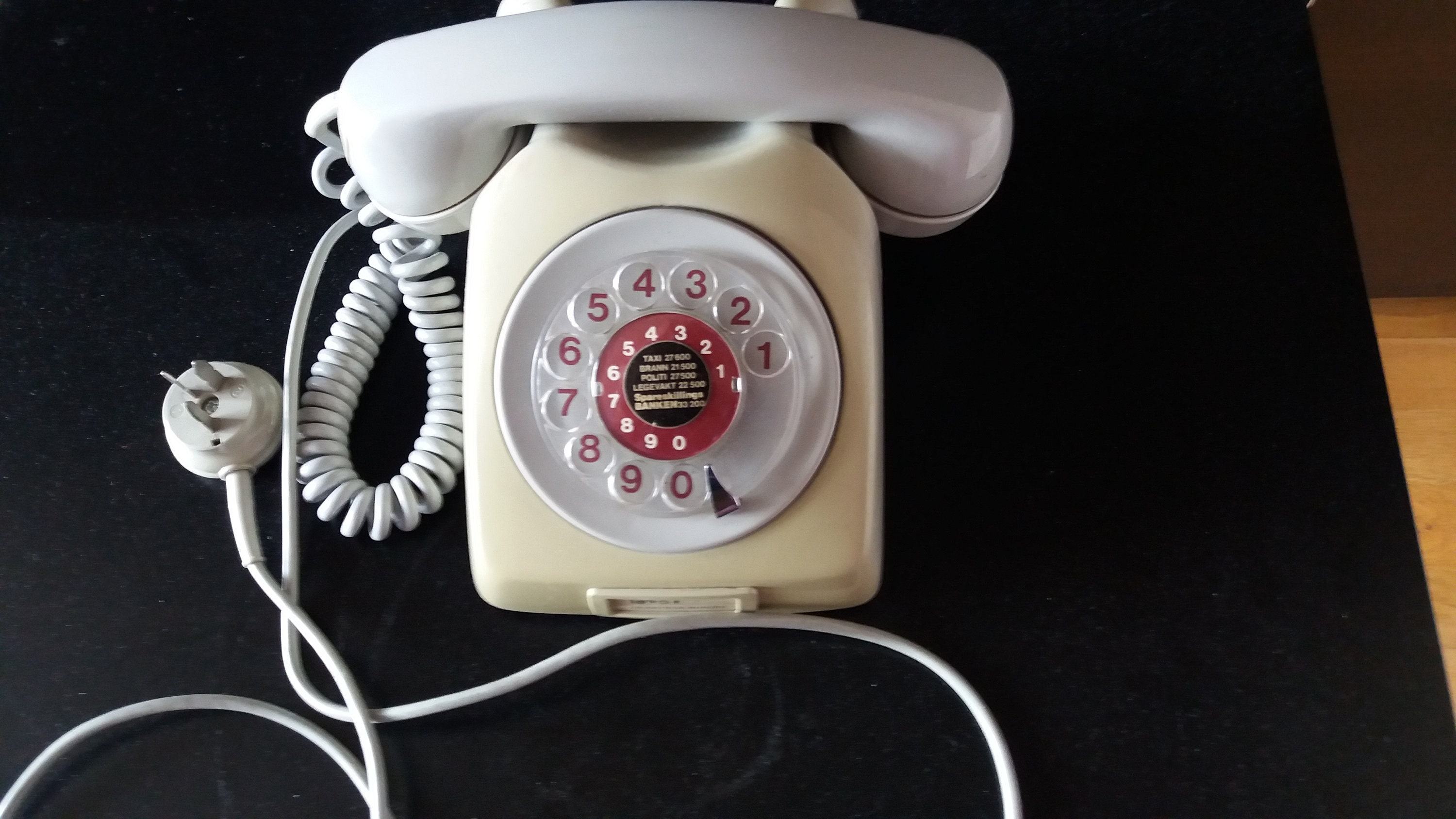 Vintage 1976's Swedish Phone - Etsy