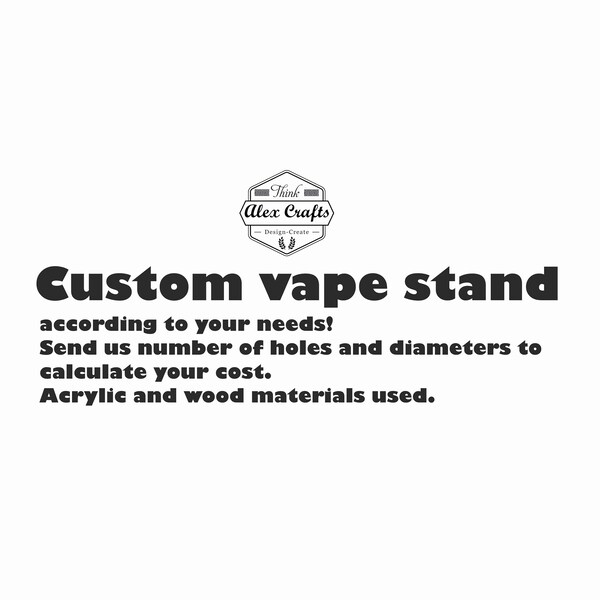 Vape Stand - Etsy