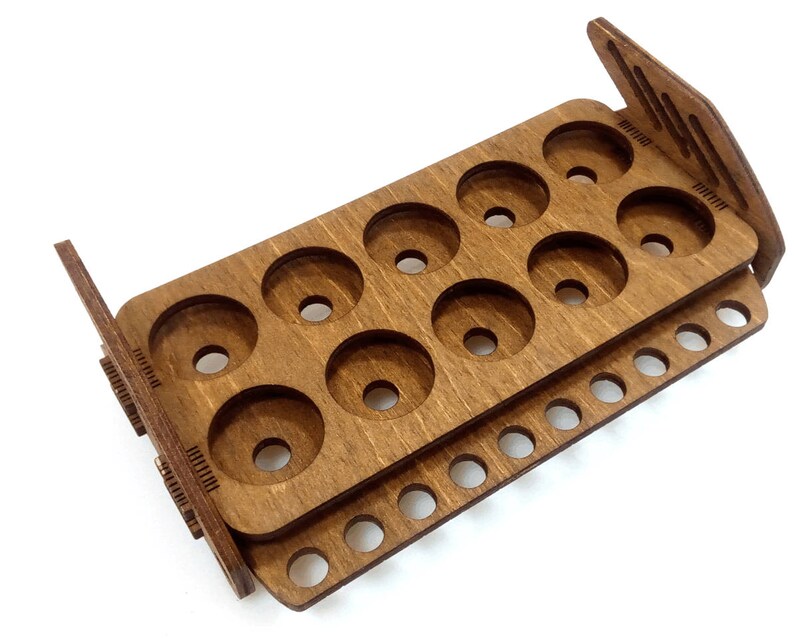 Vape Stand for Atomizers-drip Tips Wood(walnut) - Etsy