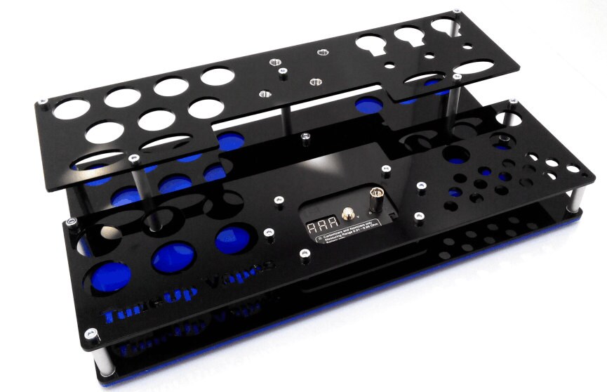 Vape Stand V2(included Ohm Meter)black-blue - Etsy