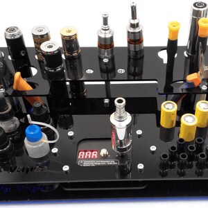 Vape Stand V2(included Ohm Meter)black-blue - Etsy