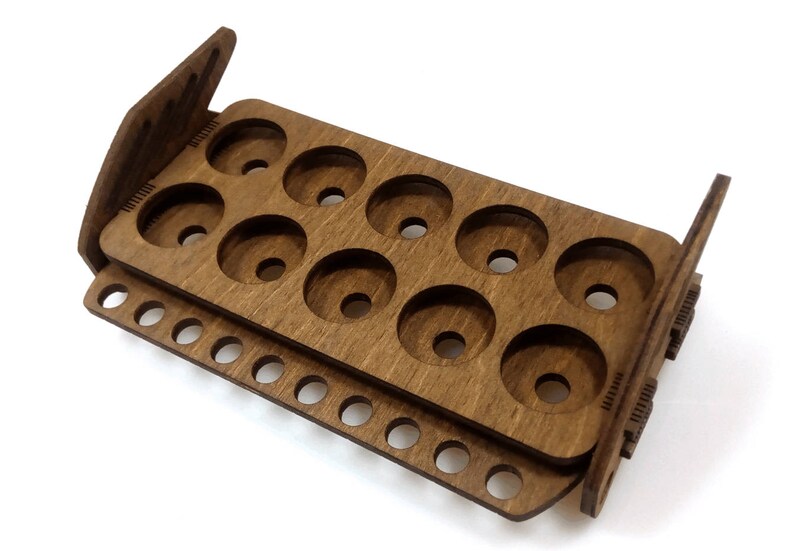 Vape Stand for Atomizers-drip Tips Wood(walnut) - Etsy