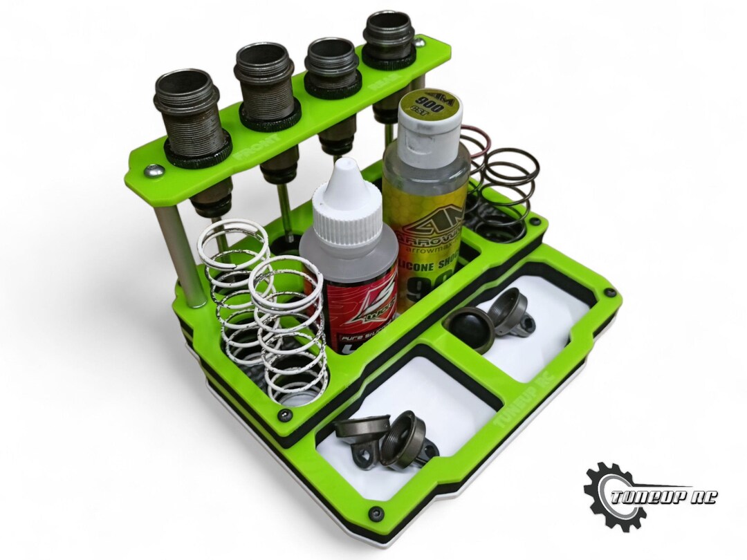 Rc Car 1/8 Shock Rebuild Stand(green) - Etsy