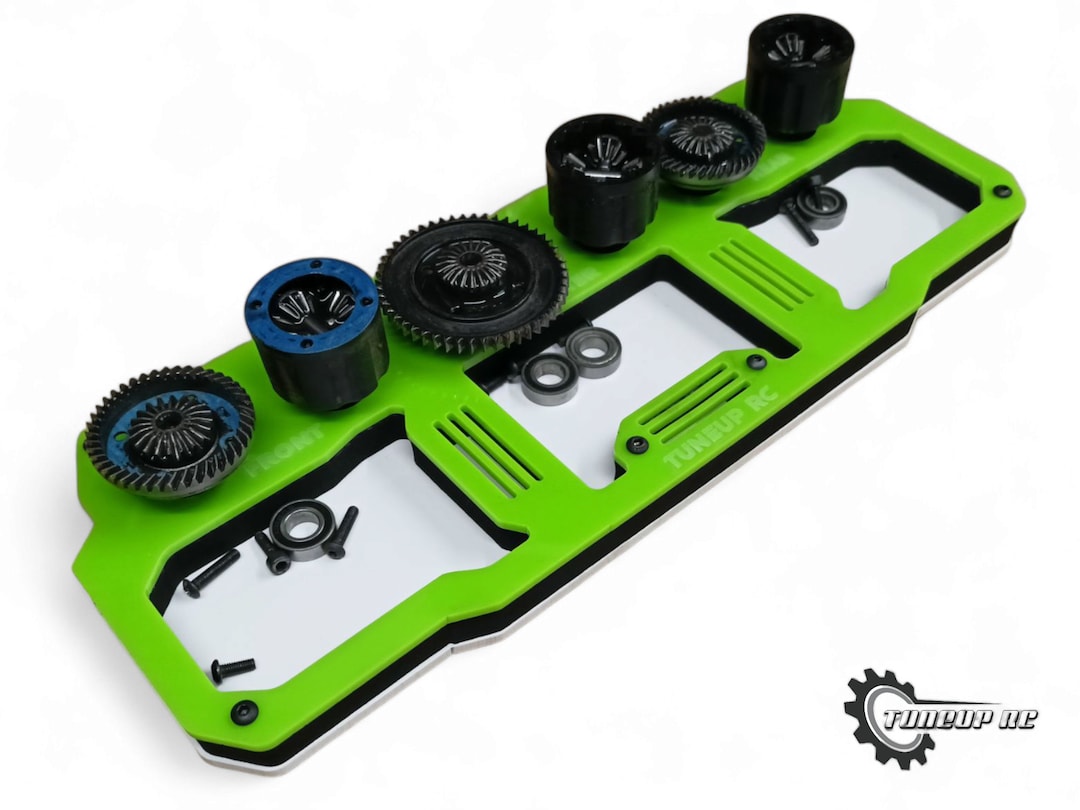 Rc Differential Rebuild Stand Station(green) - Etsy
