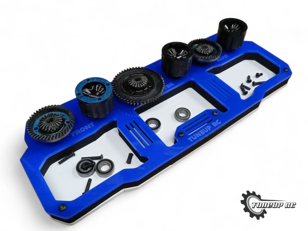 Rc Differential Rebuild Stand Station(blue) - Etsy