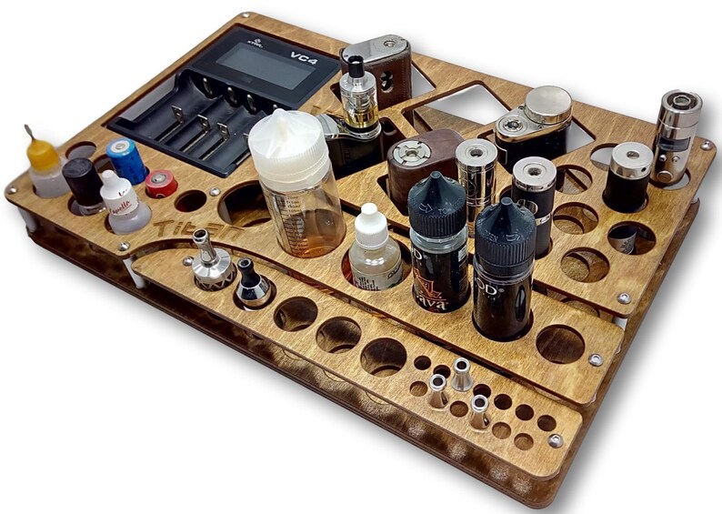 Vape Stand Titan V2(WALNUT) - Etsy