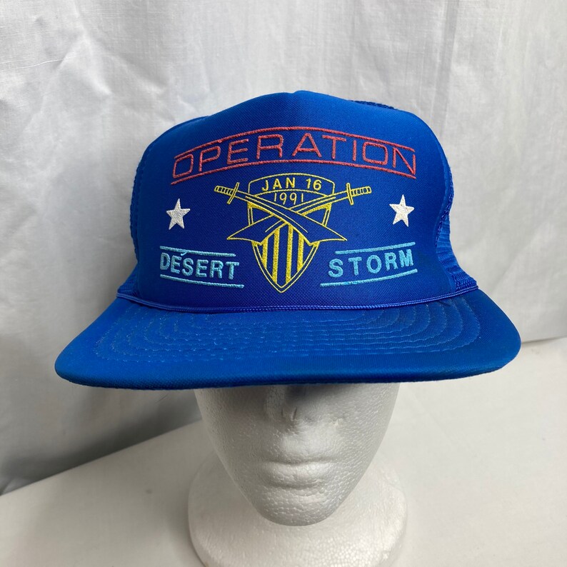 Vintage 1991 Operation Desert Storm Gulf War Snapback - Etsy