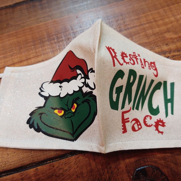 Grinch Mask - Etsy
