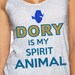 Dory is My Spirit Animal - Finding Dory Glitter Shirt - Etsy