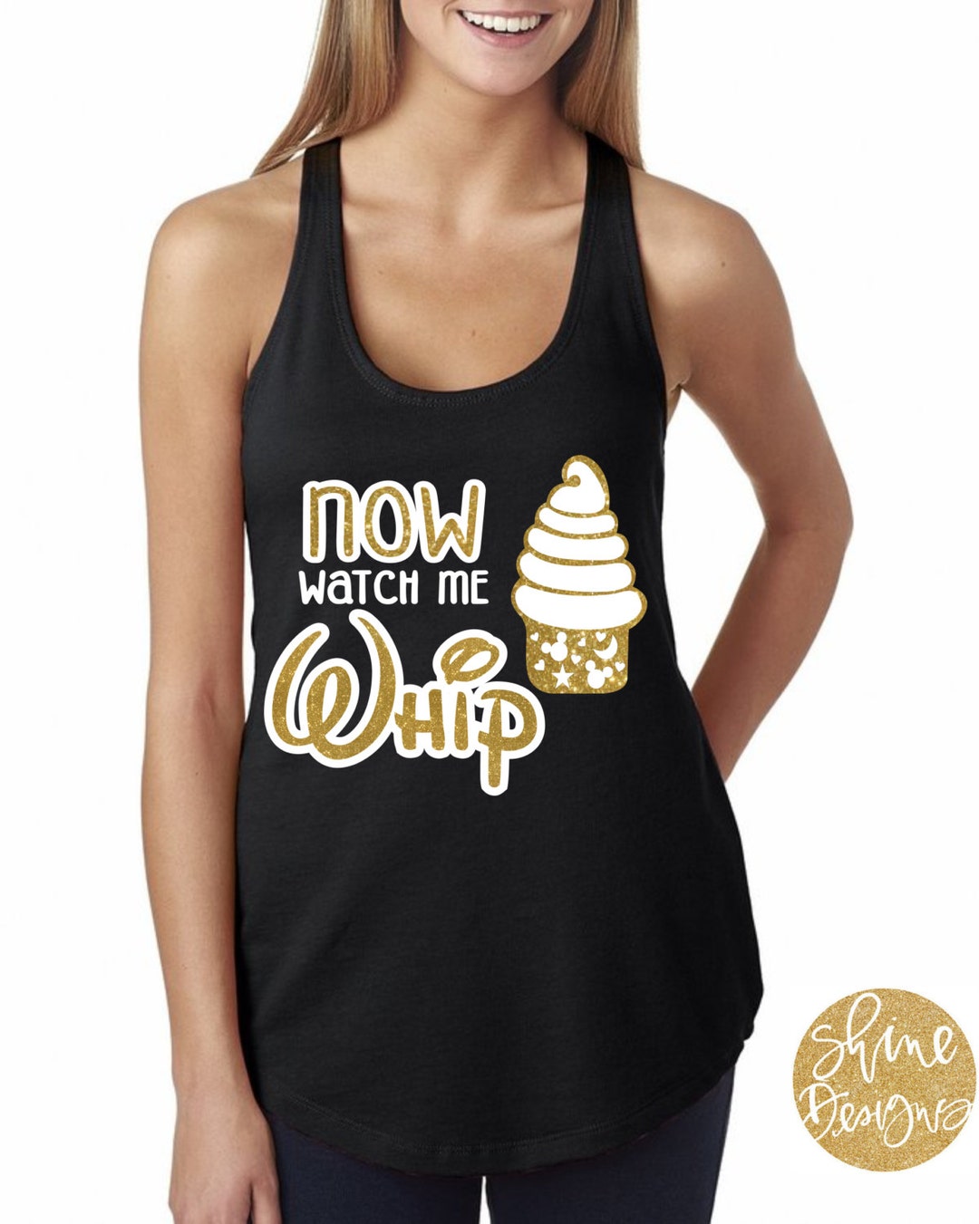 Now Watch Me Whip - Dole Whip Magical Glitter Shirt - Etsy
