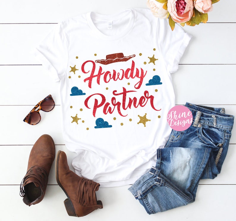 Howdy Partner Woody Shirt Toy Story Shirt Magical - Etsy