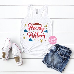 Howdy Partner Woody Shirt Toy Story Shirt Magical Glitter Shirt - Etsy