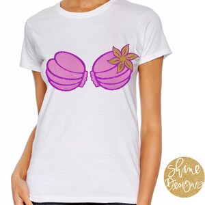 Mermaids Shells Glitter Shirt - Etsy