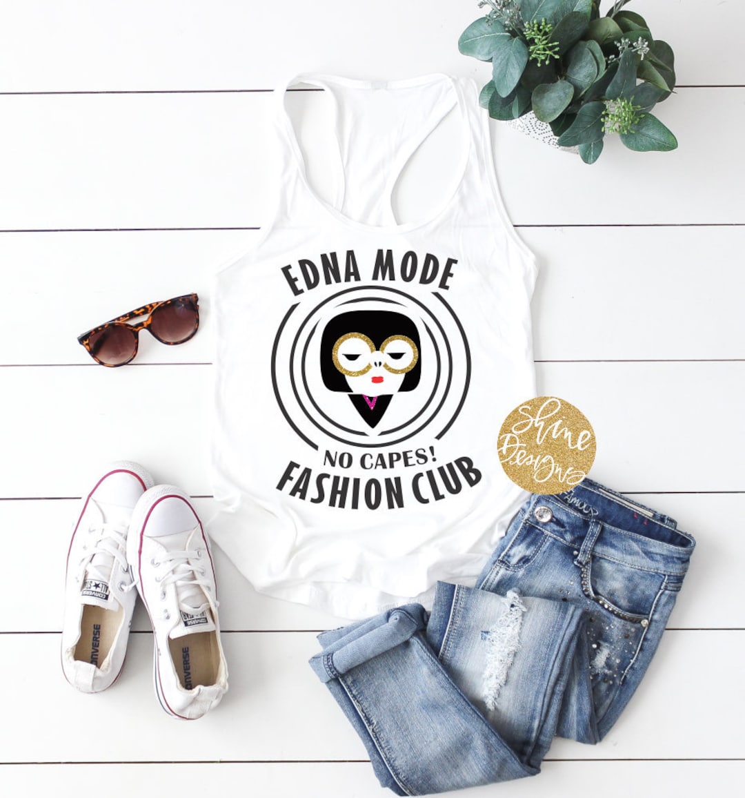 Edna Mode No Capes Fashion Shirt - Incredibles Shirt - Magical Shirt ...