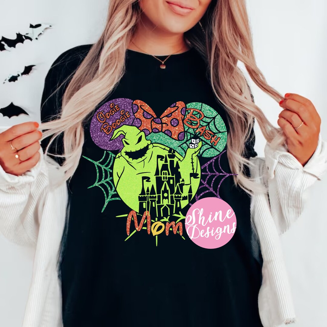 Oogie Boogie Mom Oogie Boogie Nightmare Before Christmas Shirt - Etsy